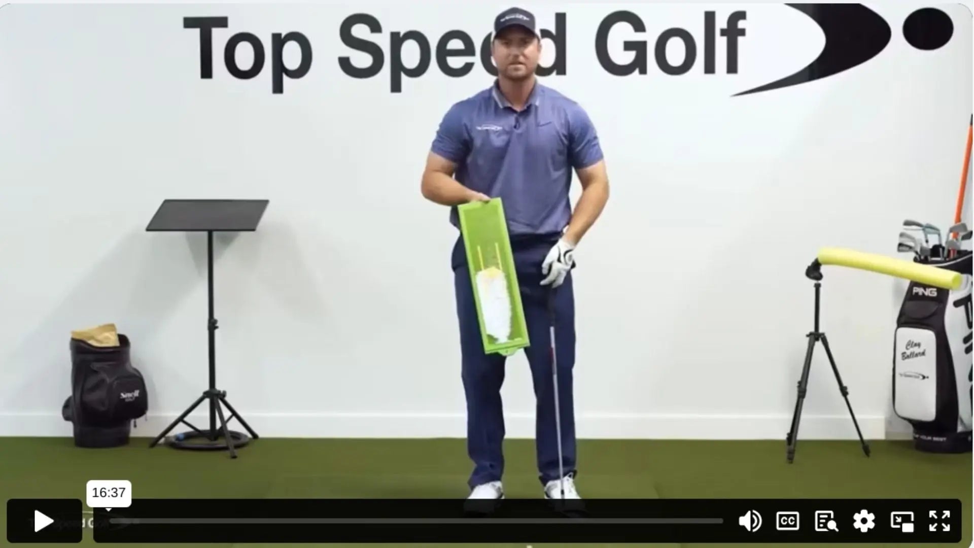 Clay Ballard - Ball Then Turf Contact Guide | Divotboard