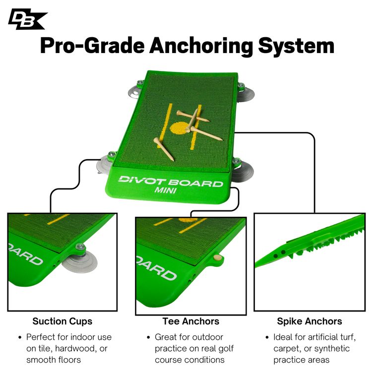 Divot Board MINI - Portable Golf Swing Trainer | Divotboard